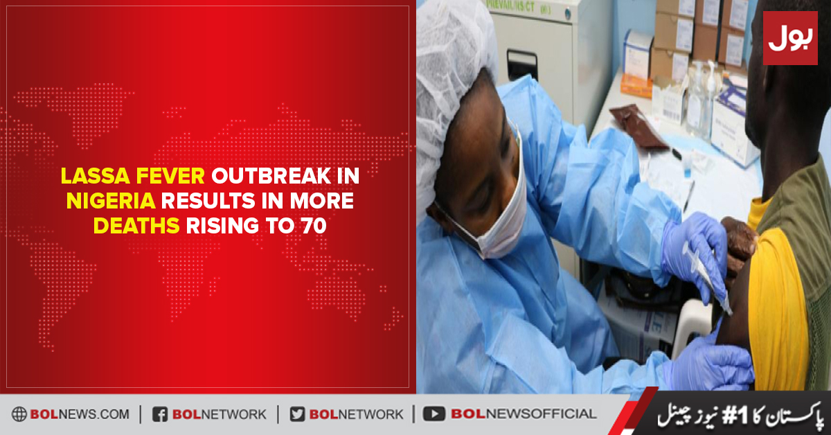 Lassa Fever outbreak in Nigeria results in more deaths hitting 70
