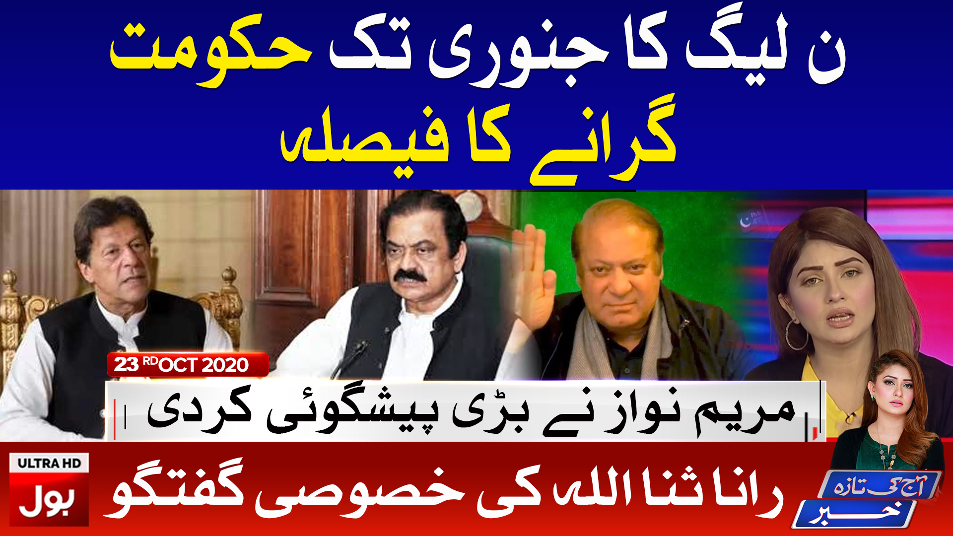 Aj Ki Taza Khabar with Summaiya Rizwan Complete Episode 23rd Oct 2020